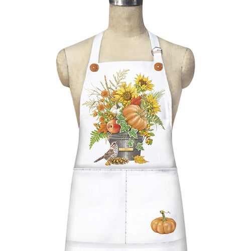 Fall Flower Bucket Apron – Mary Lake Thompson Ltd