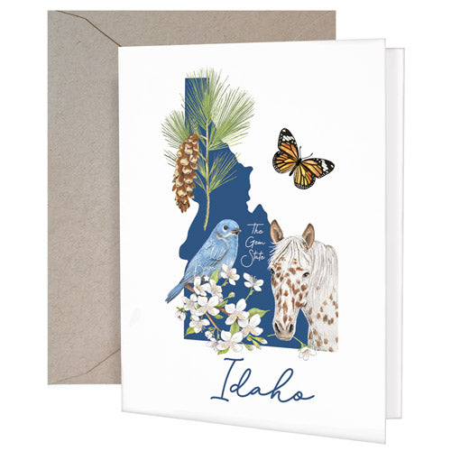 Idaho State Symbol Greeting Card – Mary Lake Thompson Ltd