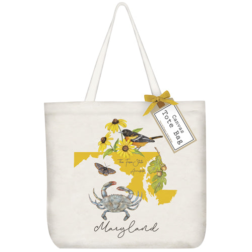 Maryland State Symbols Tote Bag – Mary Lake Thompson Ltd